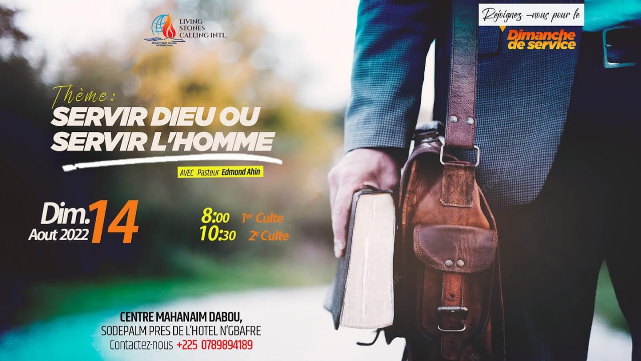 SERVIR DIEU OU SERVIR L HOMME PASTEUR EDMOND AHIN - YouTube