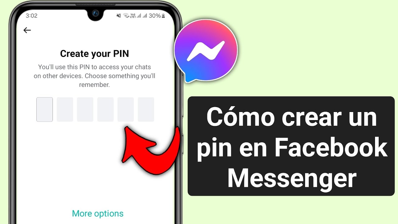 Cómo crear un pin en Facebook Messenger 2025 || Cómo crear un pin en ...