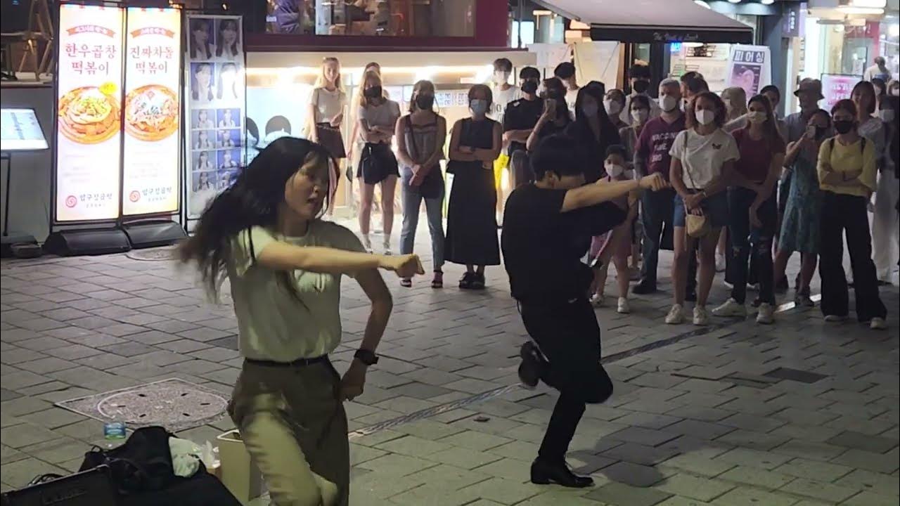 Jhktv] Kim Hyojin Kagawayu Hongdae Kpop Dance Kick It 김효진 카가와유 홍대케이팝댄스