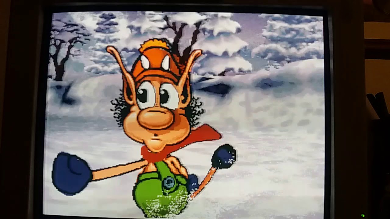 A Jugar con Hugo El Snowboard (MS-DOS) Versión Dificil - YouTube