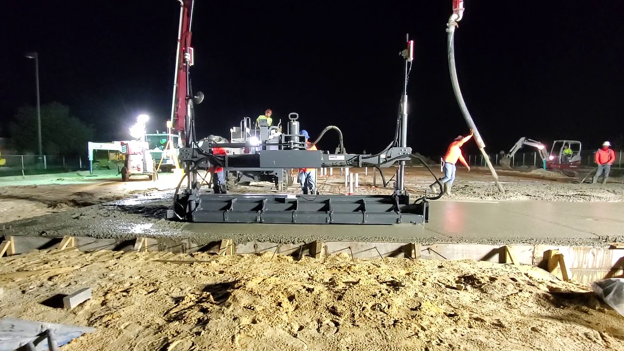 Part 2 pouring Slab - YouTube