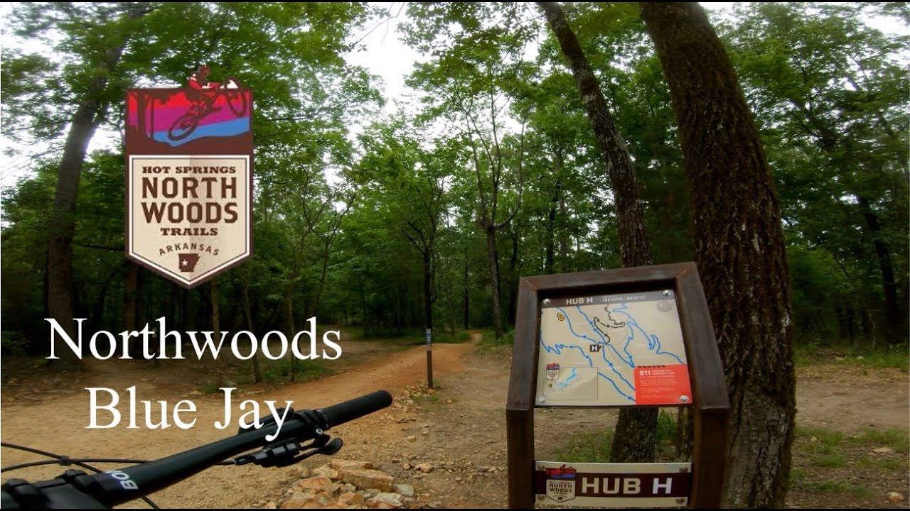 Blue Jay Jump Trail | Northwoods Bike Trails Hot Springs - YouTube