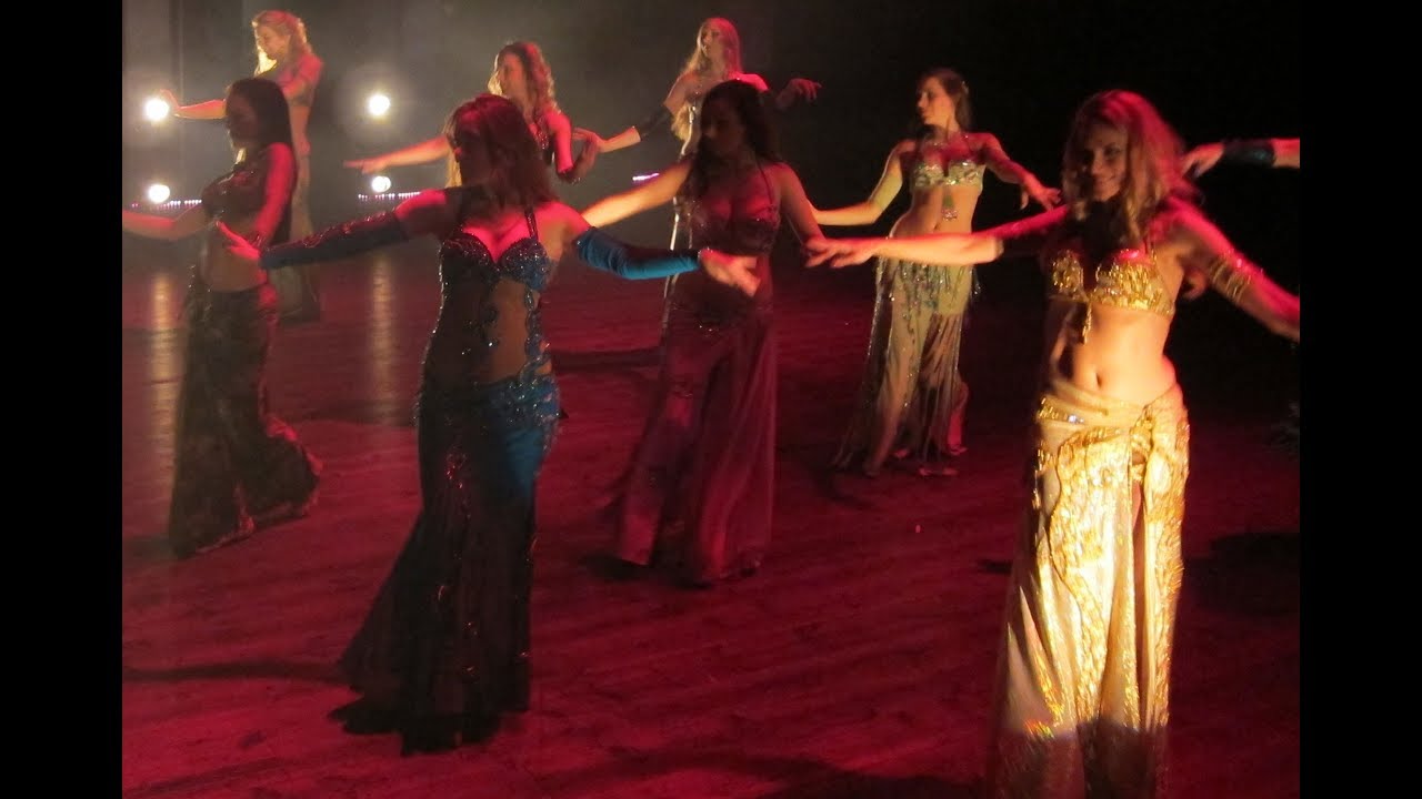 Belly dance to Ana Fi Intizarak with Samasem's advanced students at ...