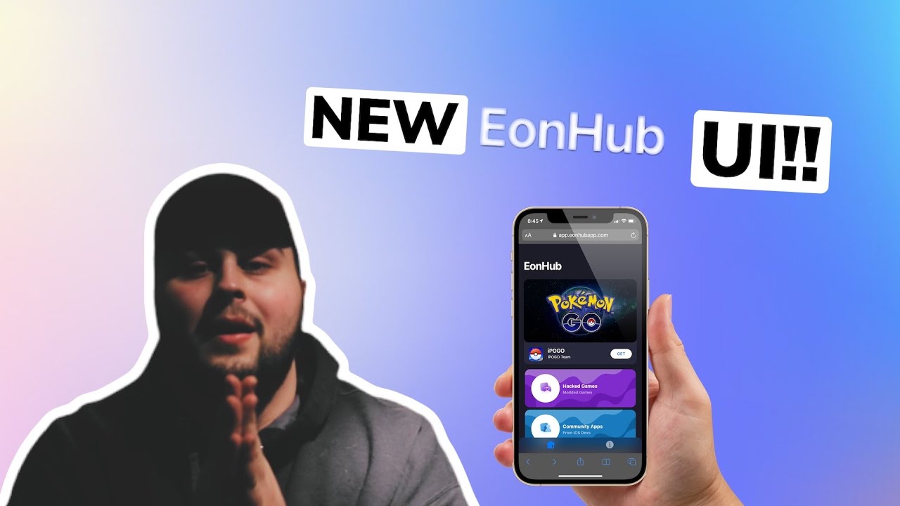 3RD PARTY APP STORE EONHUB APP UI *UPDATE* - YouTube