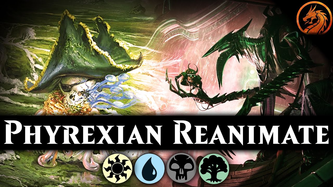 ☀💧💀🌳 BACK FROM THE GRAVE! 4 Color Phyrexians | MTG Arena Standard Deck ...