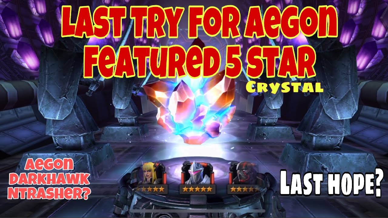 5 Star Featured Crystal Opening | Mcoc - YouTube