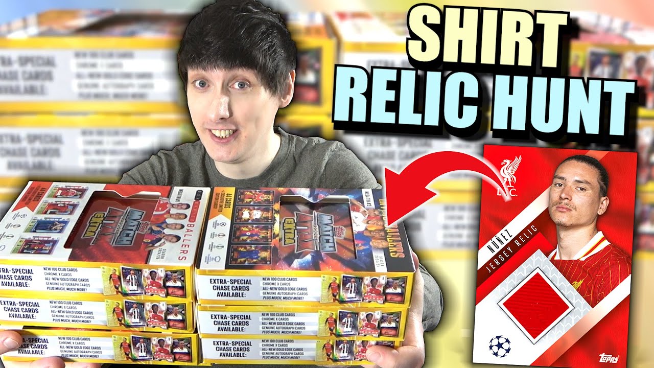 RELIC HUNT! Opening 6 MATCH ATTAX EXTRA 2025 Mega Tins | Exclusive ...