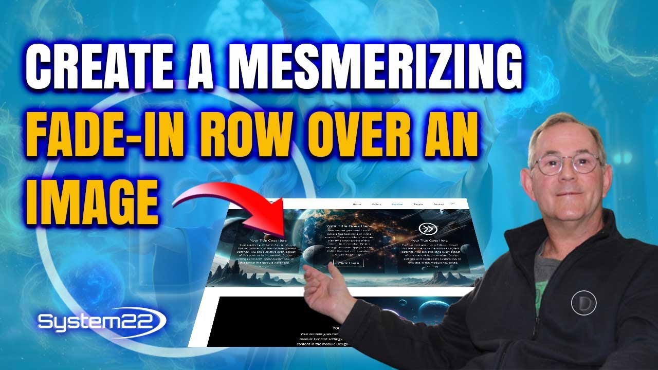 Watch This! Create a Mesmerizing Fade-In Row Over Image in Divi! - YouTube
