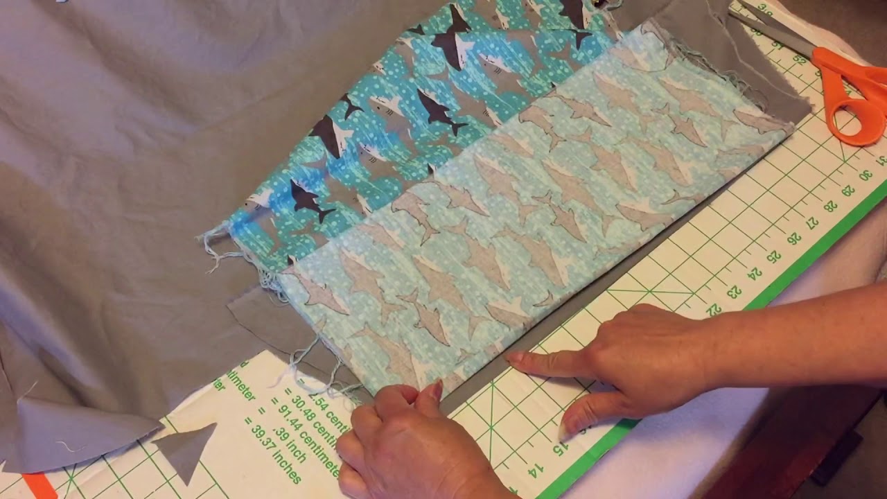 How To Make A Cloth Face Mask - Episode 2: Cutting The Fabric Using A ...