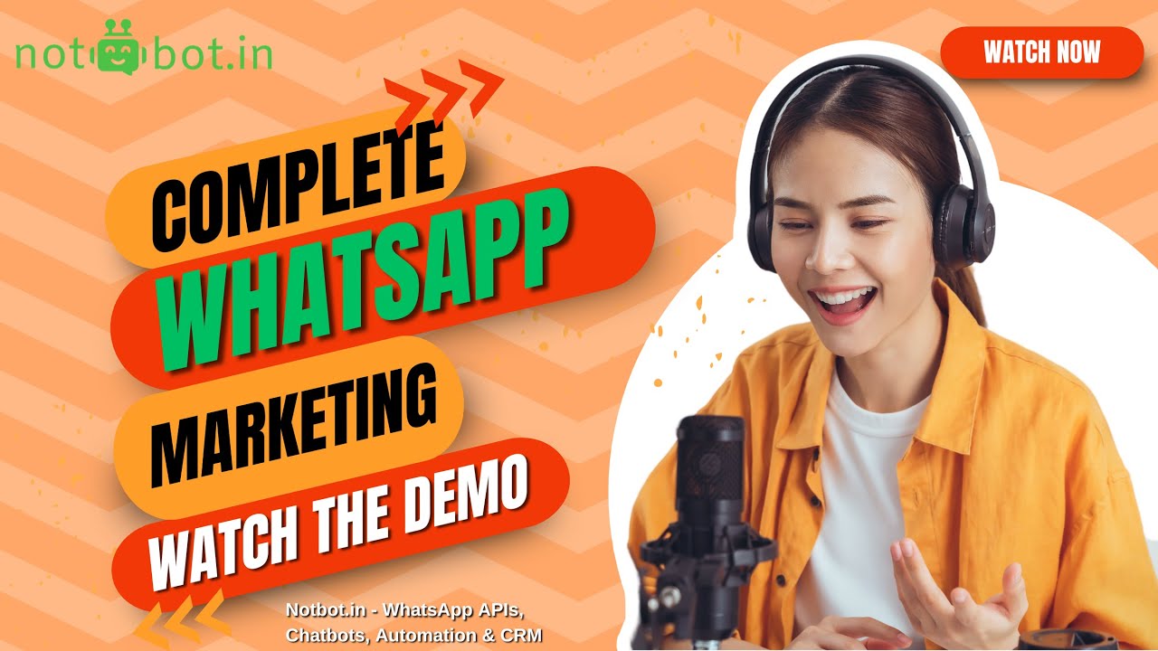 Notbot Dashboard Walkthrough Video Whatsapp Business Cloud Api Whatsapp Marketing And