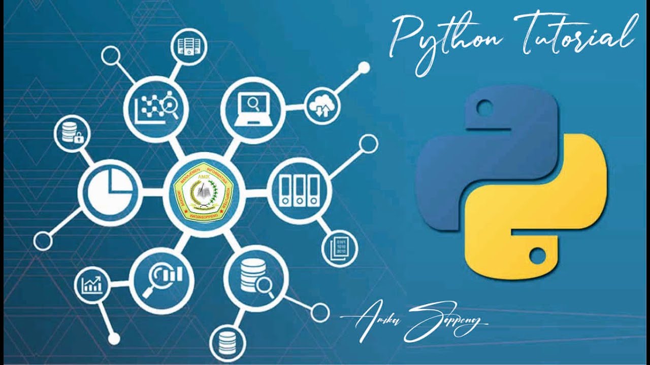 Insert, Update and Delete using Python 3 | AMIKA Soppeng Tutorial - YouTube