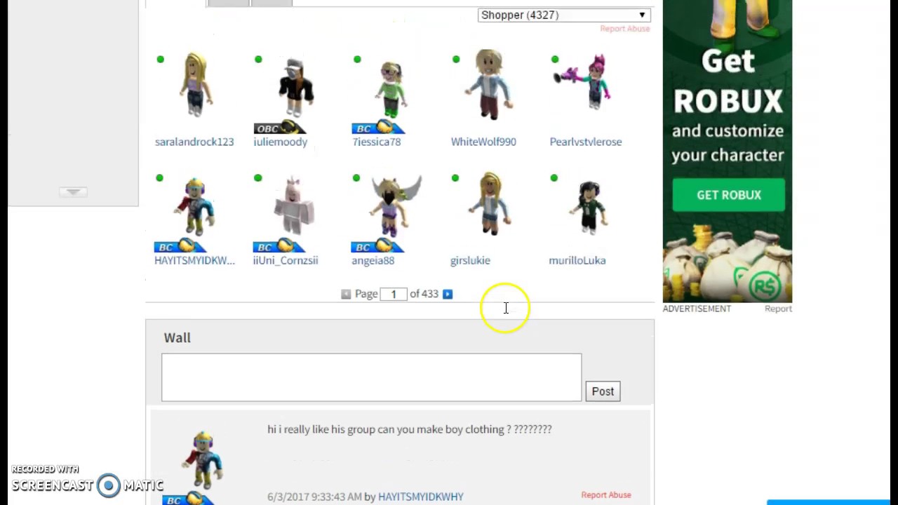 MY FIRST EVER ROBUX (Voice reveal) - YouTube