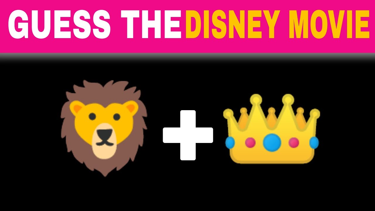 GUESS THE DISNEY MOVIE BY EMOJI | Emoji Quiz Challenge (Legendary Quiz ...
