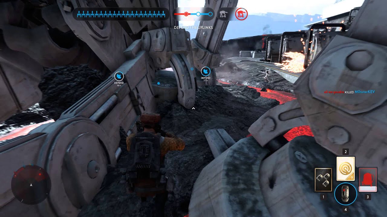 Star Wars: Battlefront - AT-AT Walker Glitch - YouTube