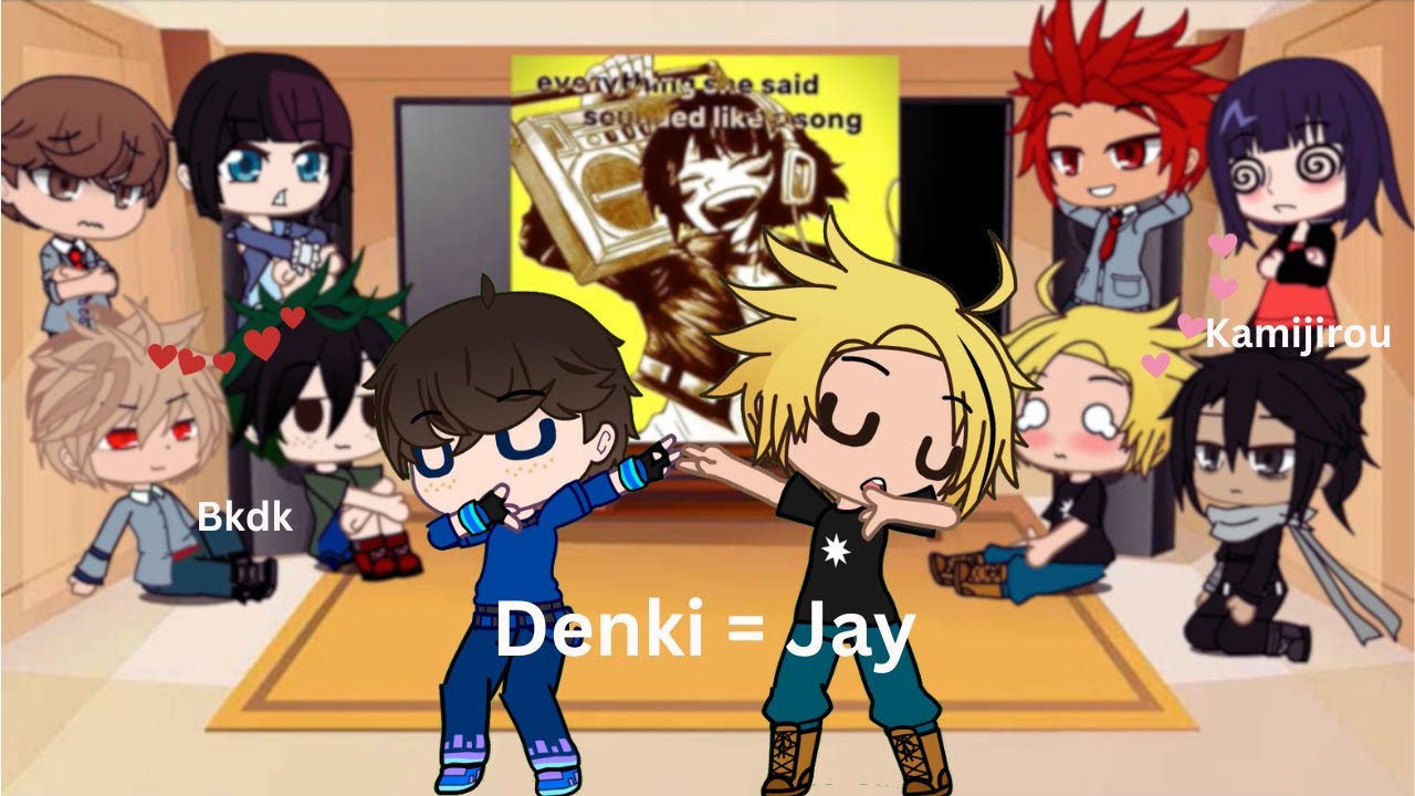 MHA Reacts to Denki's Future as Jay from Ninjago (+ Denki + Bkdk ‘cus I ...