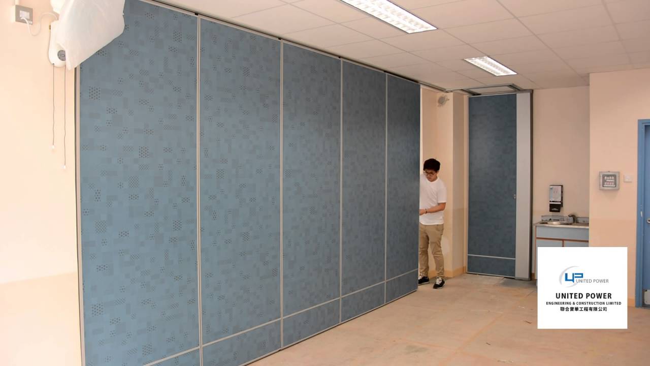 AEC operable wall partitions - YouTube