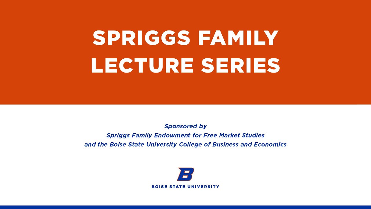 Spriggs Family Lectures - Boise State Television