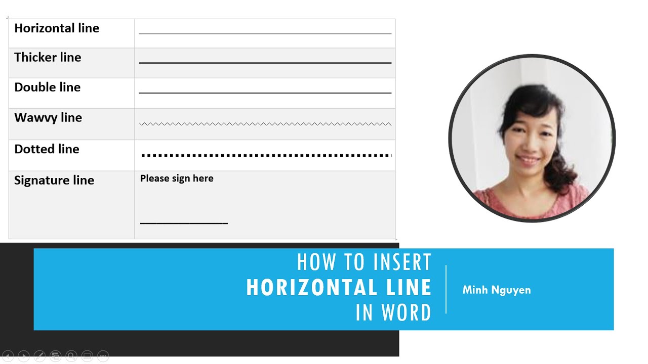 How To Insert 6 Types Of Horizontal Line In Word YouTube how-to-insert-6-types-of-horizontal-line-in-word-youtube
