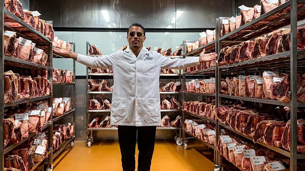 Salt Bae Making The Best Food! - YouTube