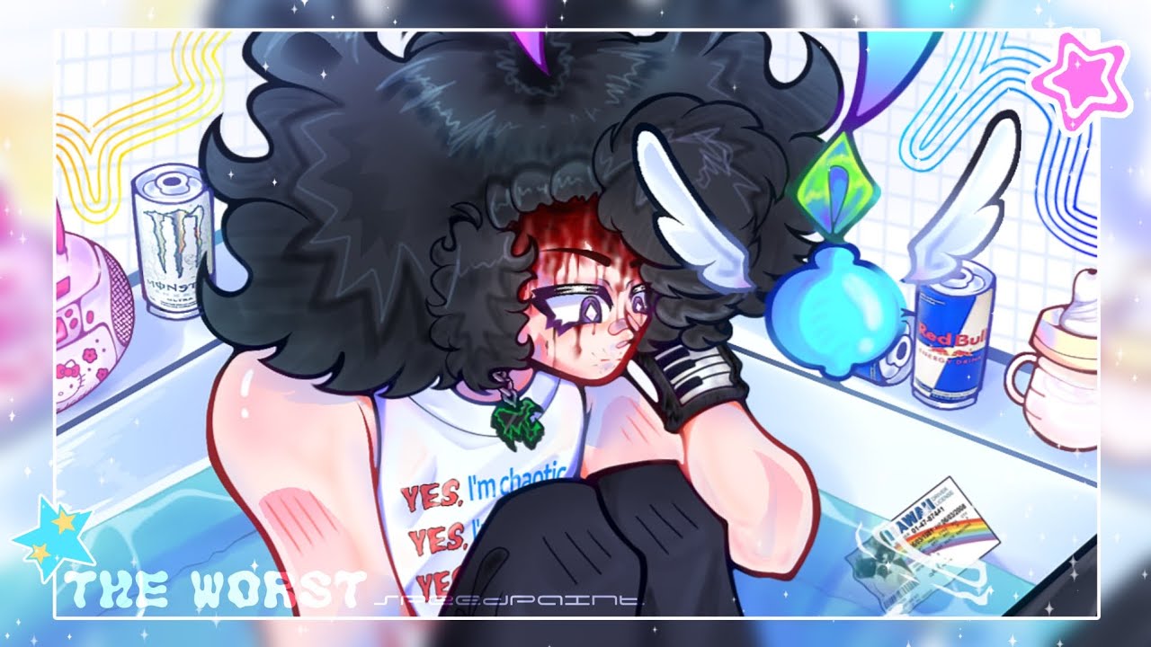 The Worst (Speedpaint) • Machine Girl fanart - YouTube