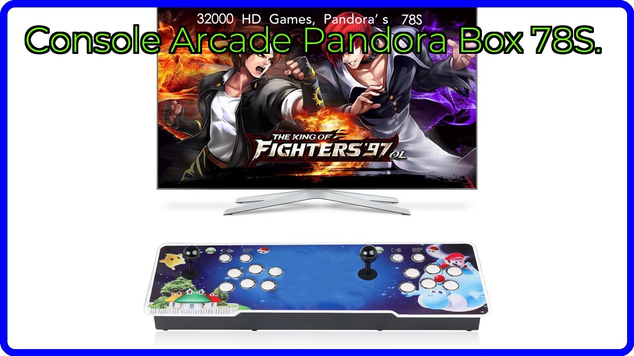RECENSIONE (2025) : Console Arcade Pandora Box 78S.. DETTAGLI ...