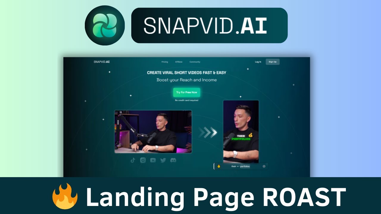 Snapvid.ai REVIEW - Video Content Generator (SaaS) - YouTube