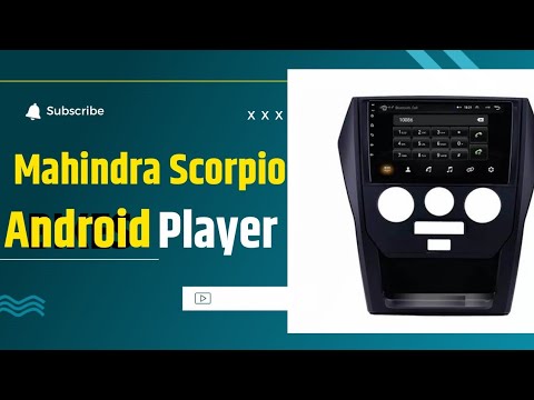 Scorpio Android player with frame - YouTube