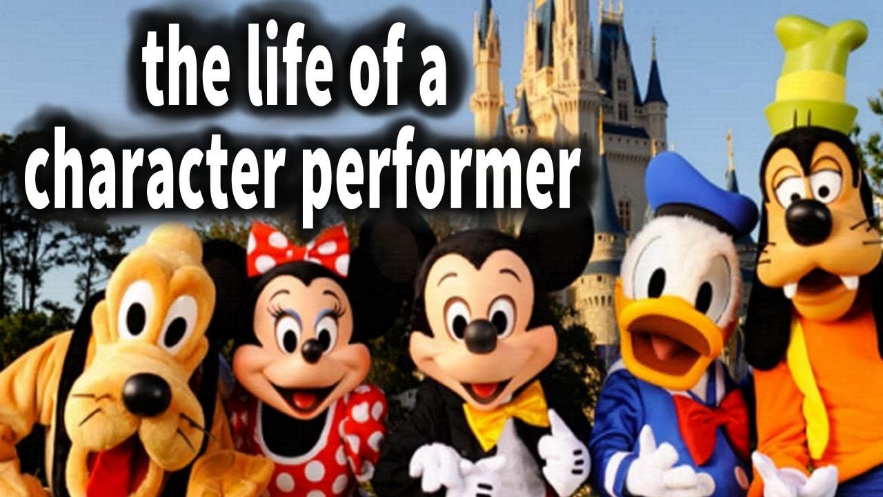 Day in the life of a Disney character performer - YouTube