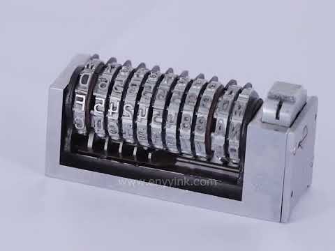 Leibinger numbering machine 11 digits - YouTube