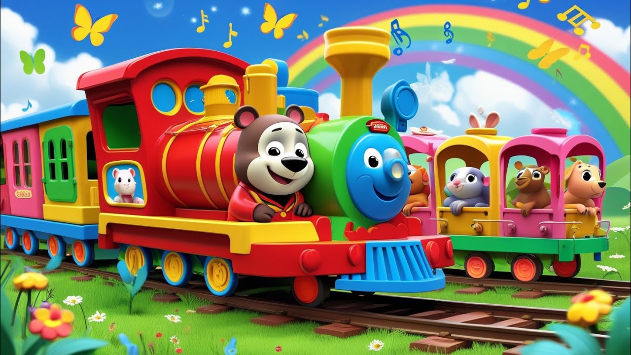 "🚂 Sing Along to 'Cho Cho Train Song'! 🎶 The Ultimate Kids' Nursery ...