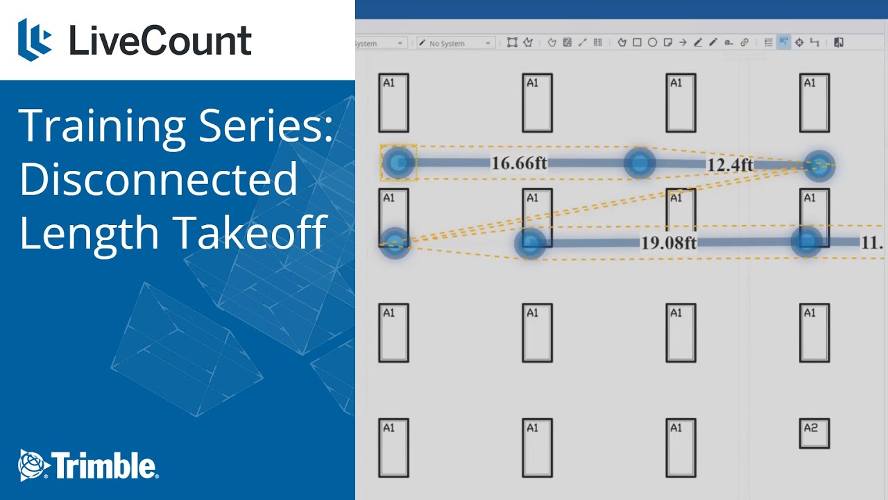 LiveCount: Disconnected Length Takeoff - YouTube