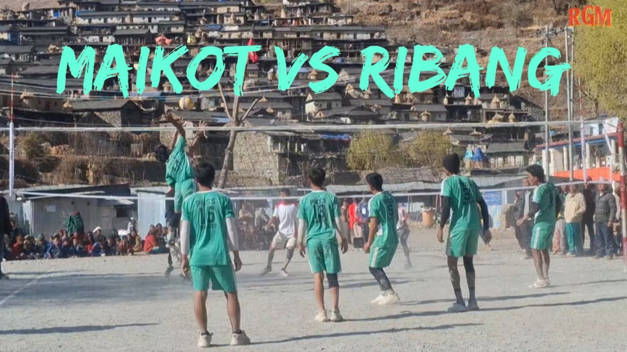 FINAL BOYS GAME || VOLLEYBALL || FIGHT FOR GOLD🥇|| MAIKOT Vs RIBANG ...