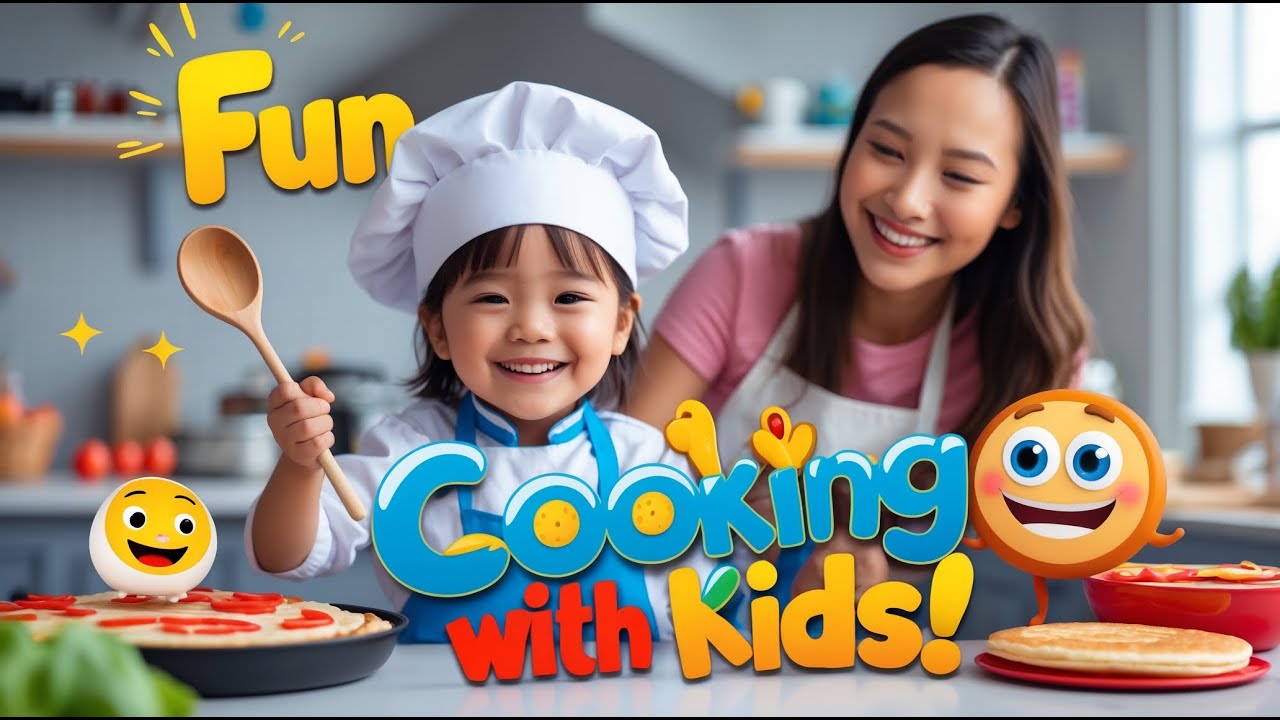 Engaging Cooking with Kids | Fun & Educational Cooking Song for ...