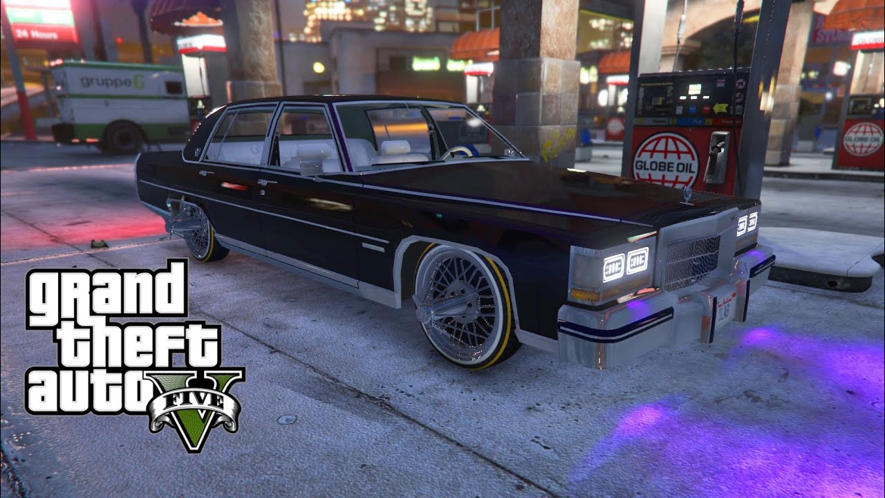 GTA 5 SLABS | Cadillac fleetwood 🍇 - YouTube