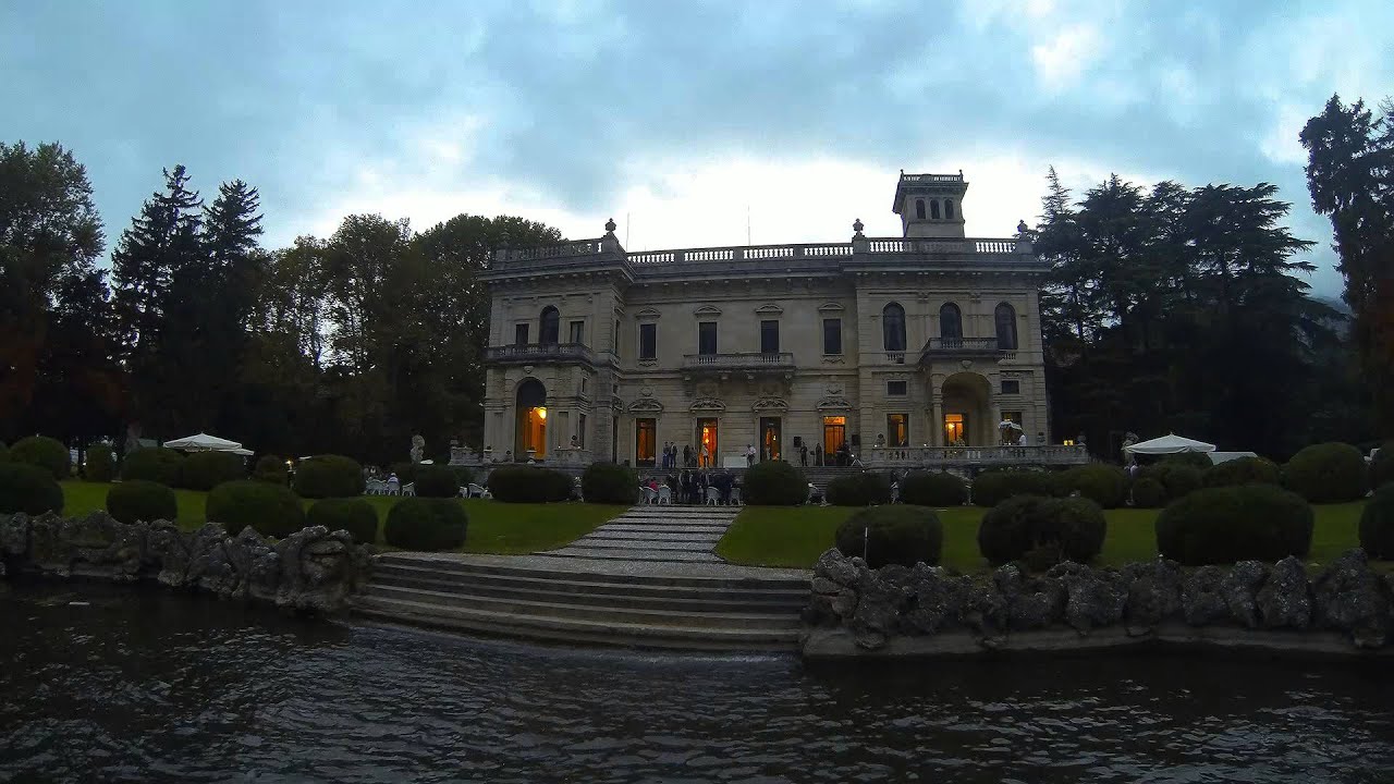 Time Lapse Villa Erba Lago di Como - YouTube
