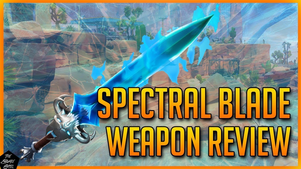 FORTNITE STW: SPECTRAL BLADE IN-DEPTH REVIEW! - YouTube