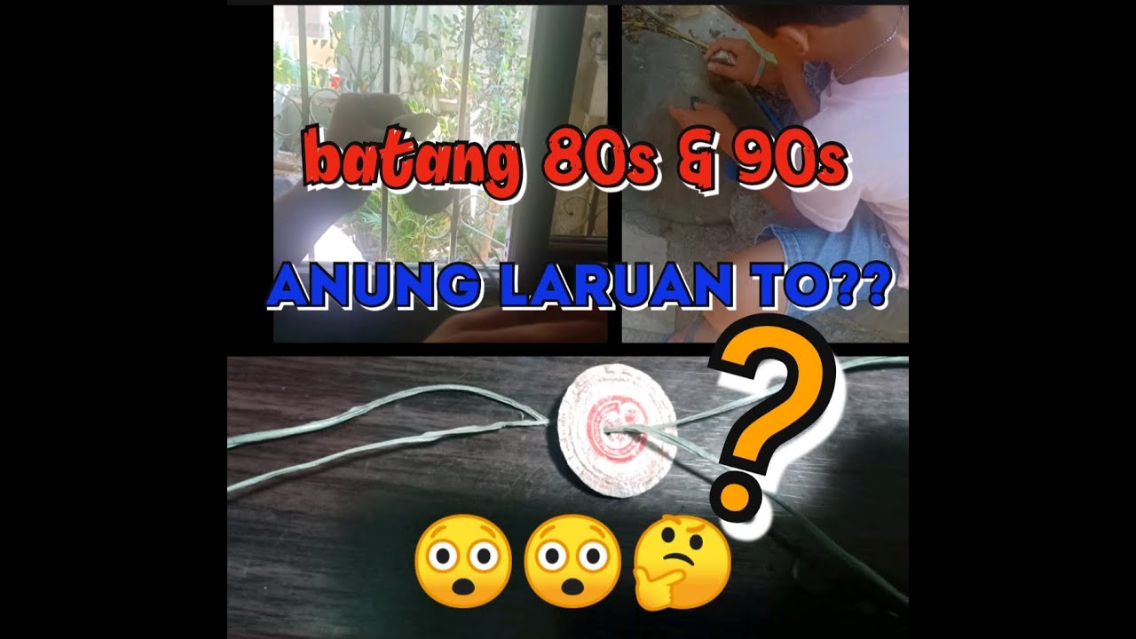 Kung batang 90's ka alam mo ba kung anung Tawag sa Laro o Laruang ito ...