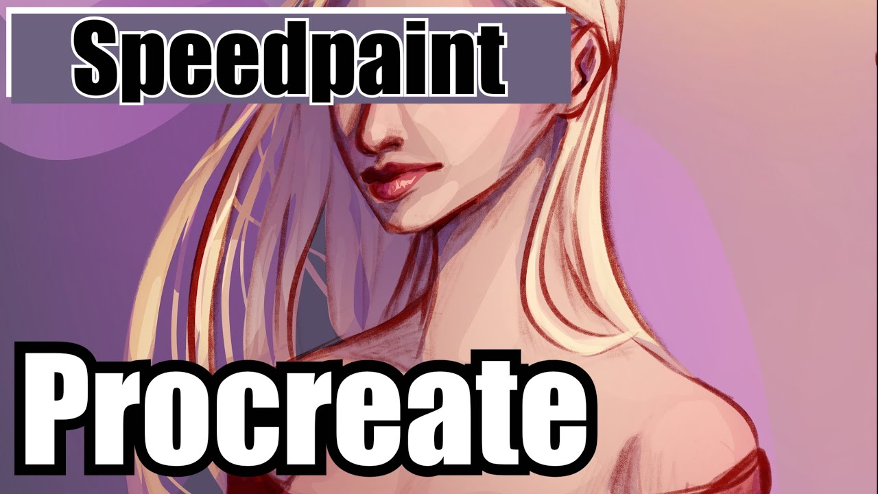 Trying a New Way of Rendering - Speedpaint (Procreate) - YouTube