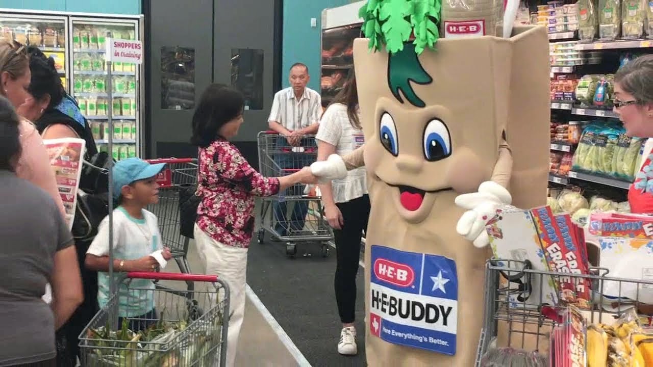 H-E-B Multi-Level Store Grand Opening in Bellaire, TX - YouTube