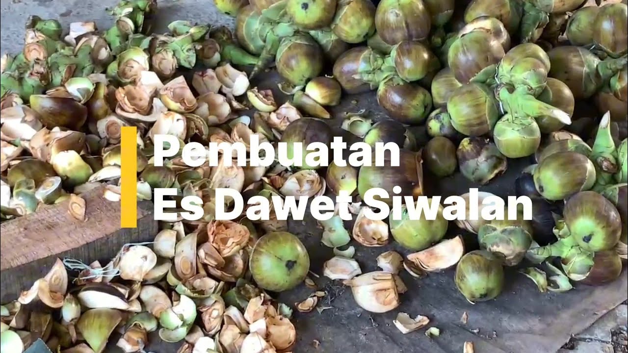 MINUMAN KHAS GRESIK " ES DAWET SIWALAN " - YouTube