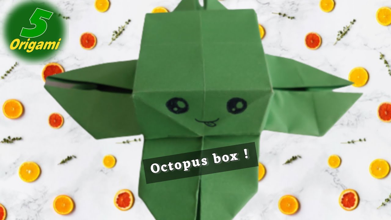 Learn how to fold an octopus box in 5 minutes! - YouTube