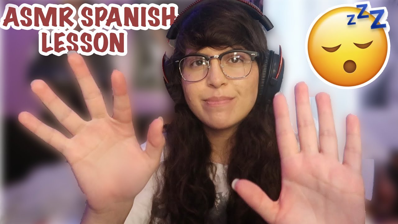 [ASMR] Teaching You Spanish Roleplay (Spanish Lesson) - YouTube