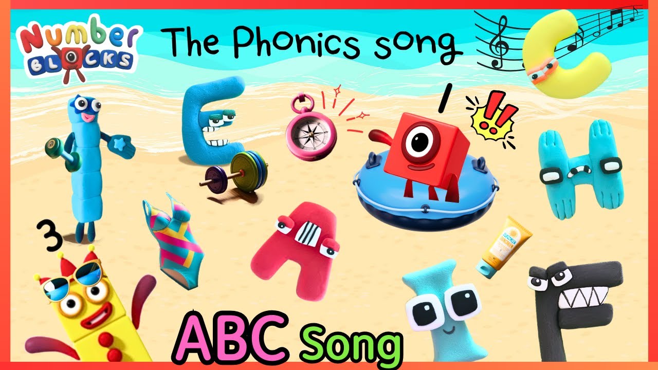 [파닉스송] Numberblocks Phonics Song | 넘버블럭스와 ABC 노래하기 | Learn to Count ...