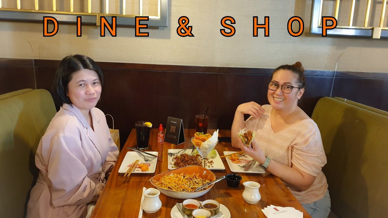 DINE & SHOP WITH MADAM S - YouTube