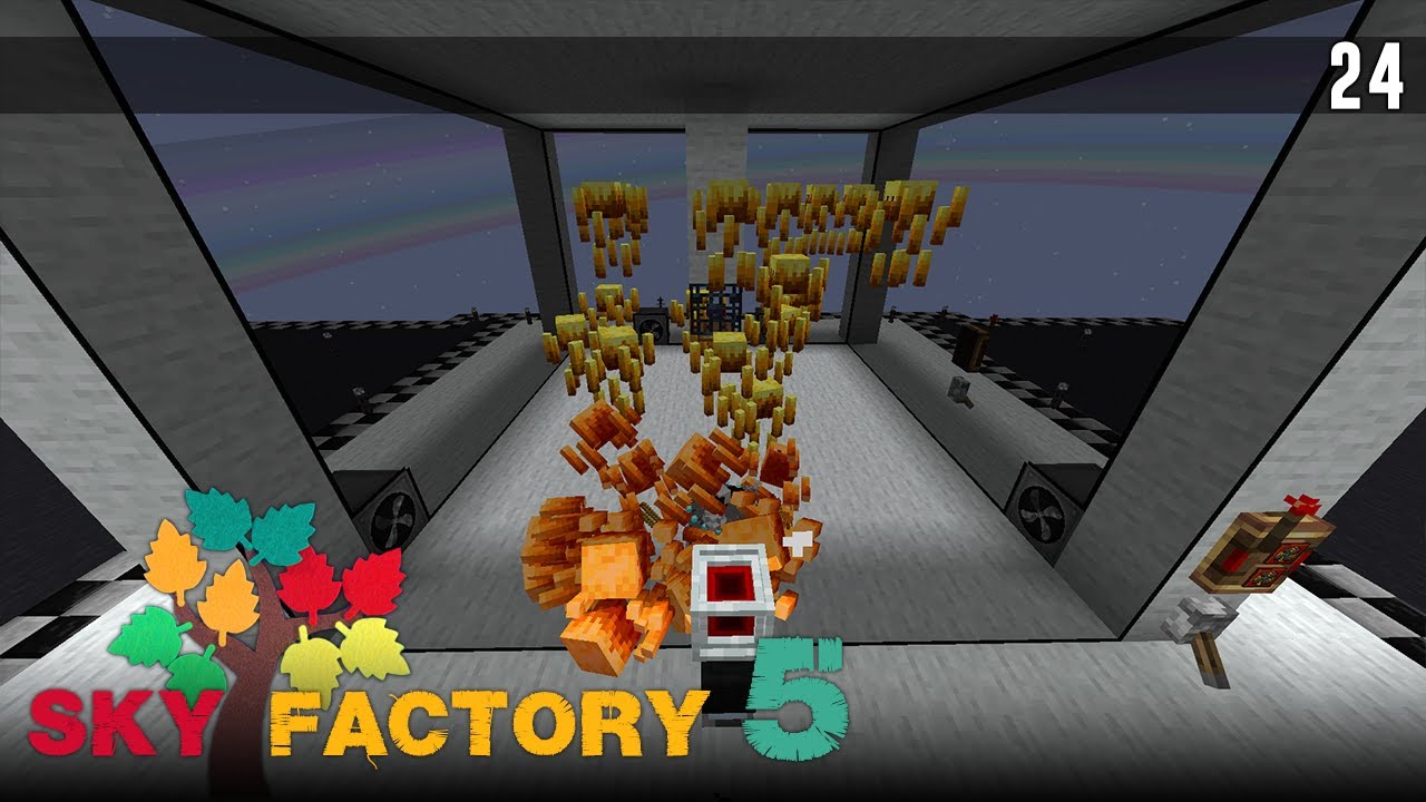 Sky Factory 5 #24 - Ultimate Spawner à Blaze - YouTube