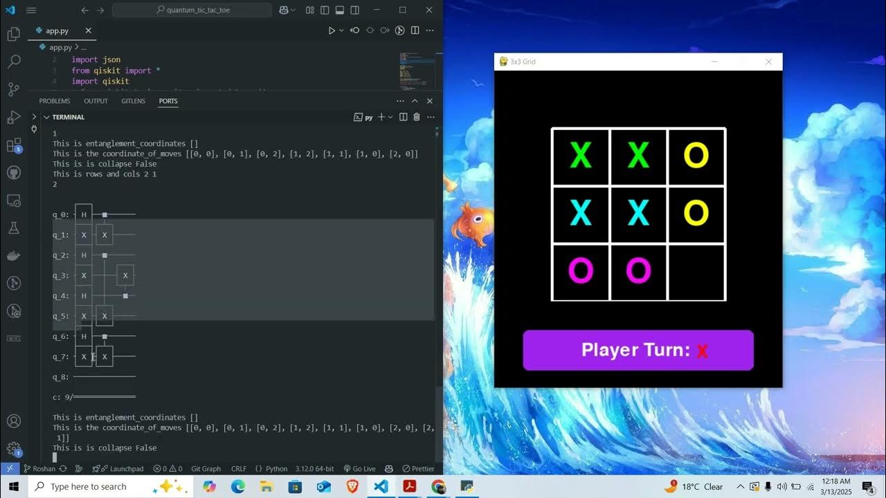 quantum tic-tac-toe - YouTube