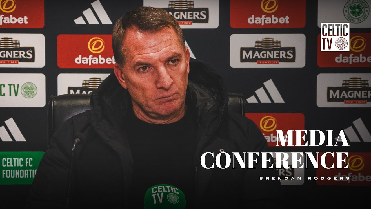 Brendan Rodgers' Post Match Media Conference | Celtic 3-0 St Mirren ...