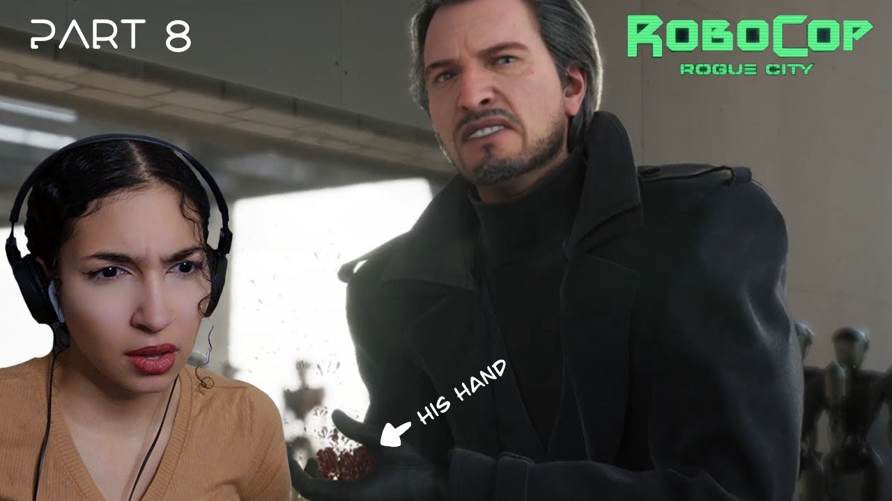 That's A Pretty Big L He Took - RoboCop Rogue City Part 8 - YouTube