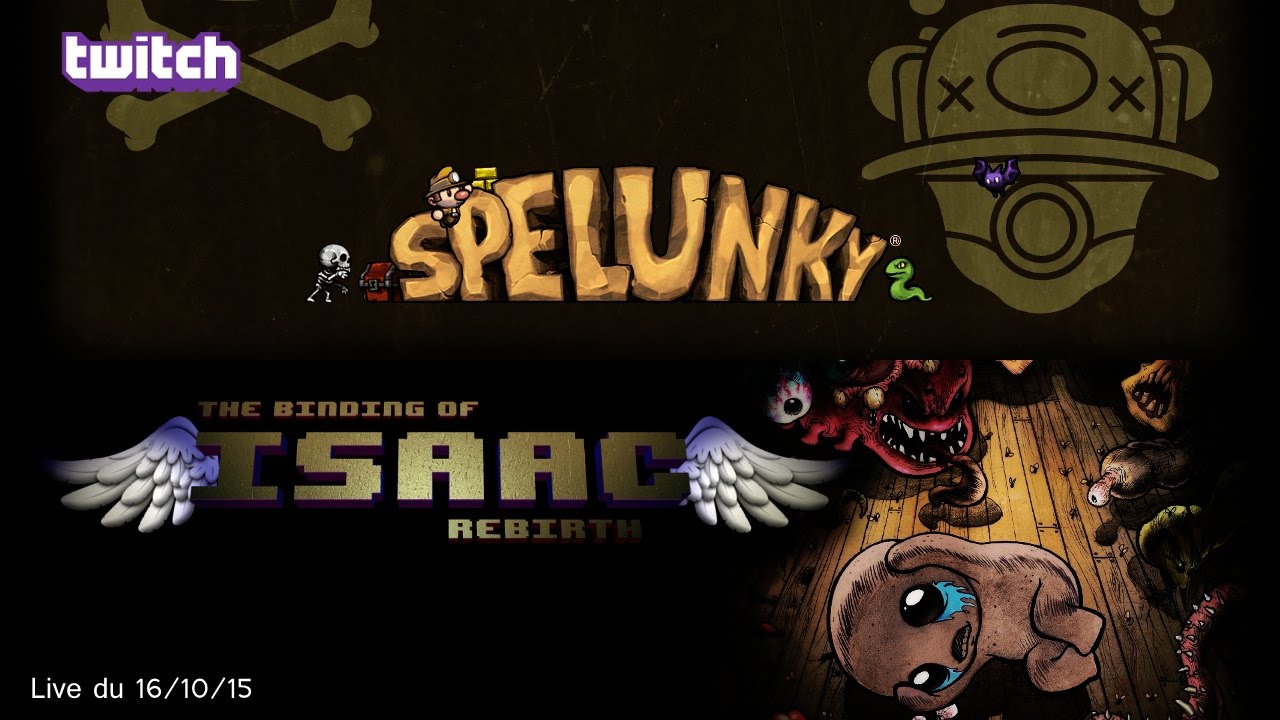 [Rediff][LivePlay] Spelunky (Session 4) - The Binding of Isaac Rebirth ...