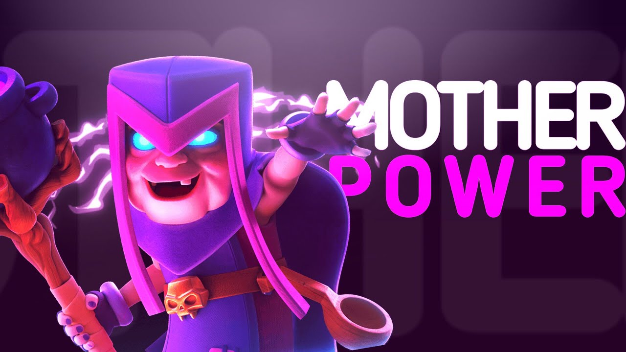 Power of Mother witch | Clash Royale Gameplay | Tips and Tricks with ...